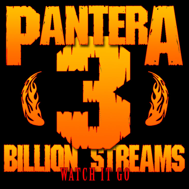Pantera passes 3 billion streams! – Pantera
