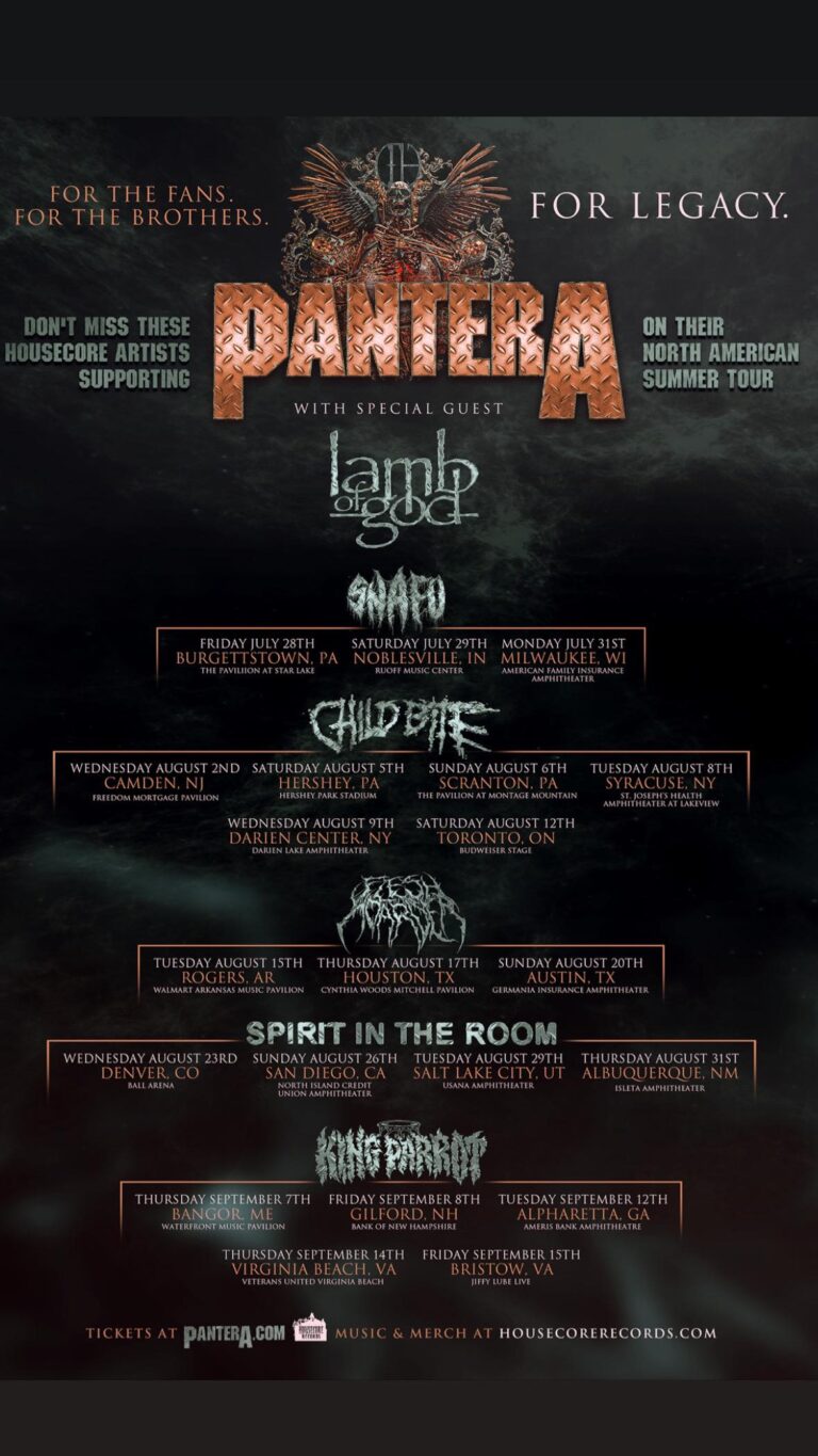 Opening acts for our upcoming US Tour! All bands are part of the ...